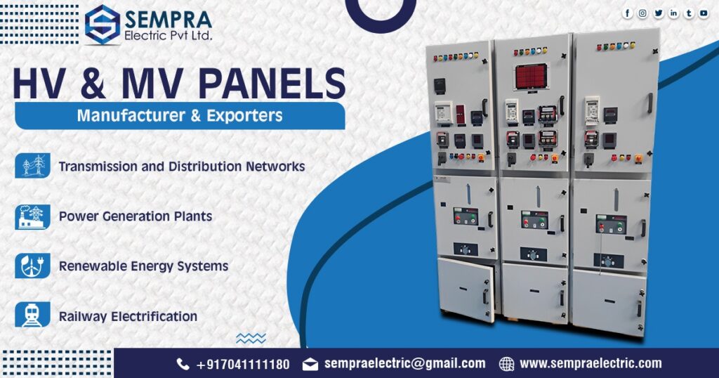 Exporter of HV & MV Panels in Nigeria - Sempra Electric Pvt Ltd.
